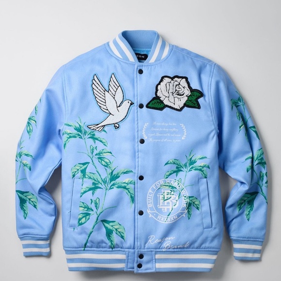 Jackets & Coats | Mens All We Trust Is Us Wool Varsity Jacket | Poshmark